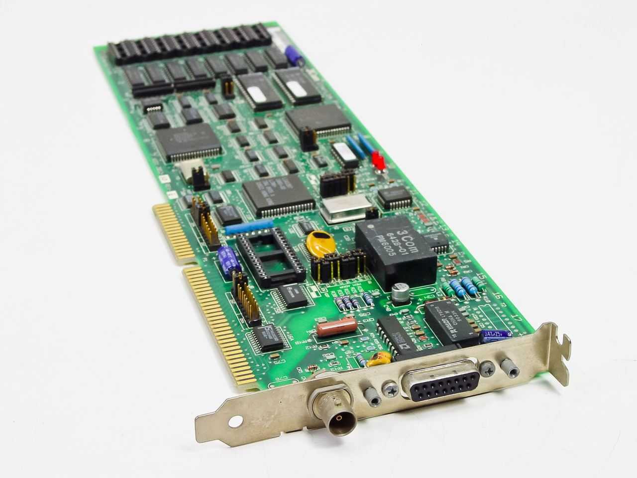 3Com 2012-10 Rev E Etherlink Plus Network Card 8-bit 16-bit ISA XT PC ...