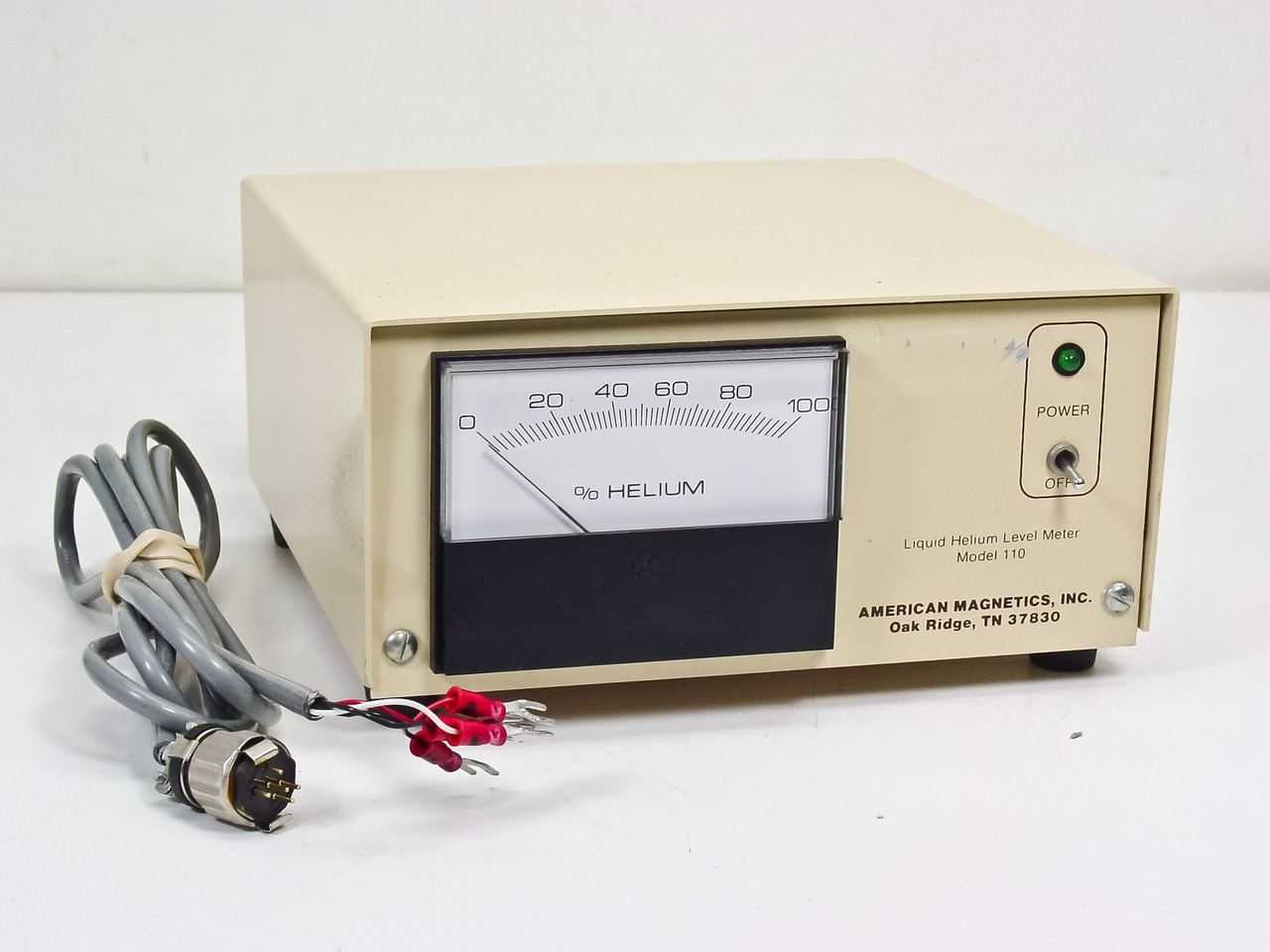 American Magnetics Inc 110 Liquid Helium Level Meter