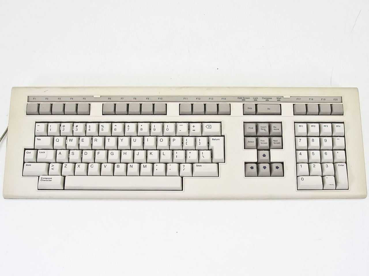 Digital Equipment Corp LK201 DEC VT 220 320 Terminal Keyboard RJ11