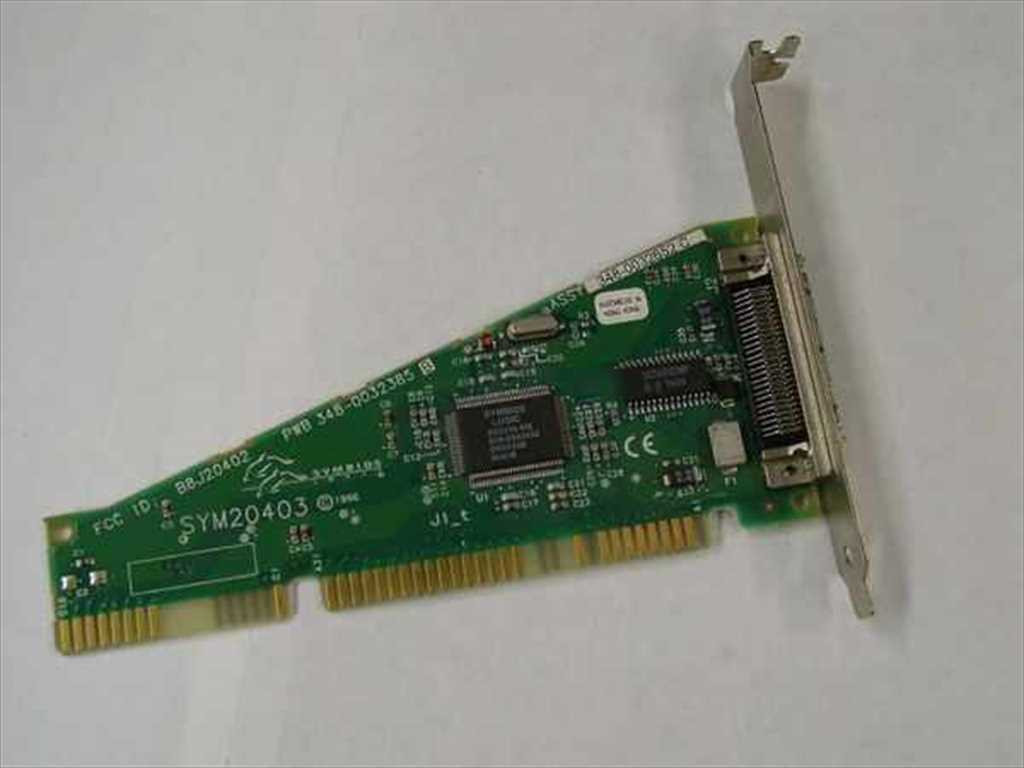 Symbios Logic SYM20403 16 Bit ISA 50-Pin SCSI Controller Card