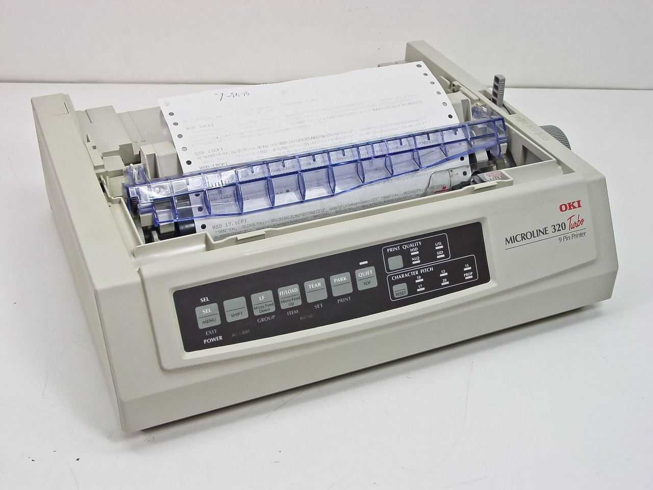 Okidata Microline 320 Turbo Dot Matrix Printer GE7000A - Parallel Port ...