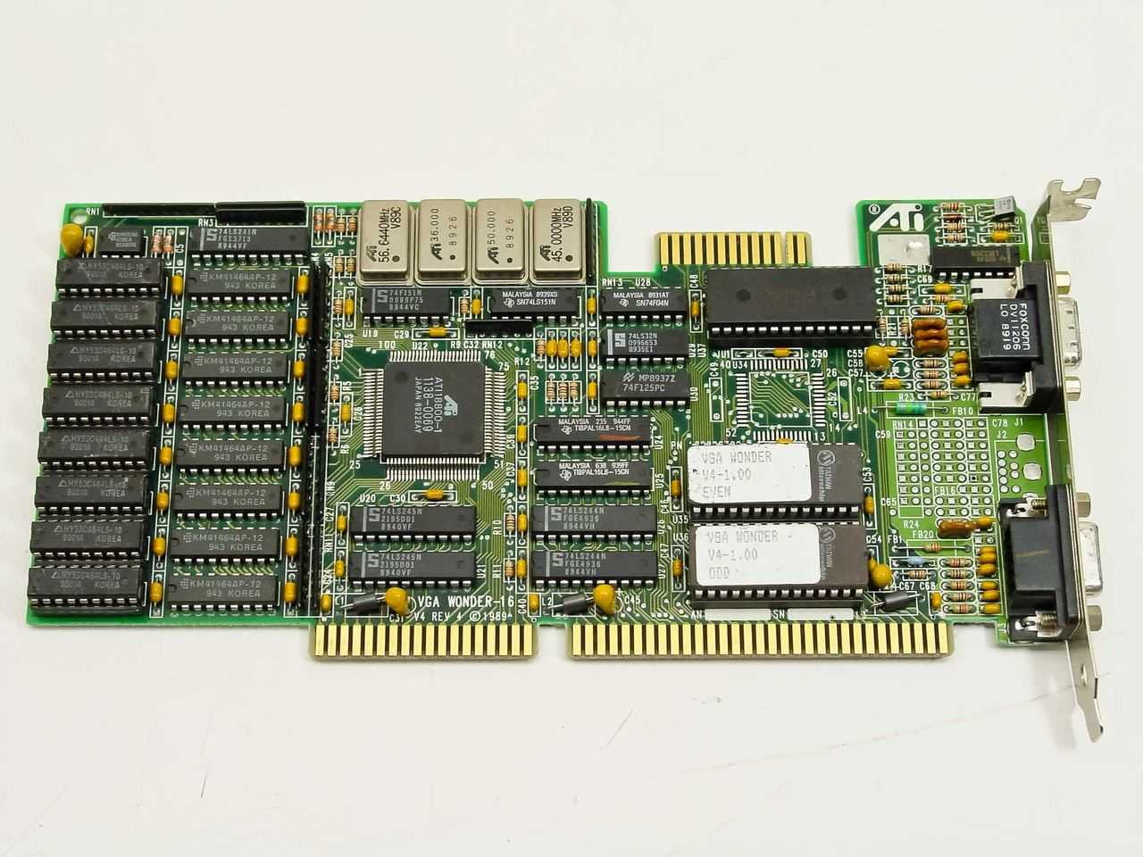 ATI Technologies Wonder-16 VGA Card