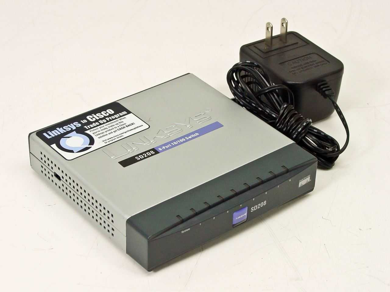 Linksys SD208 8 Port 10/100 Switch