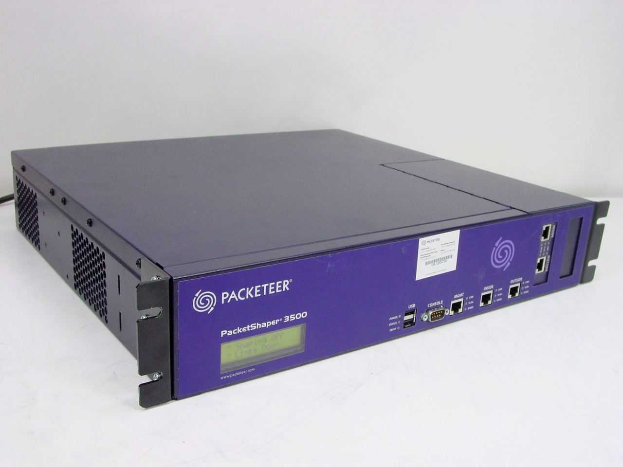 Packeteer 3500 Packet Shaper w/ Lan Expansion Card