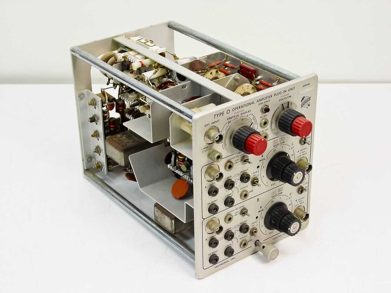 Tektronix Type O Operational Amplifier Plug-in Unit