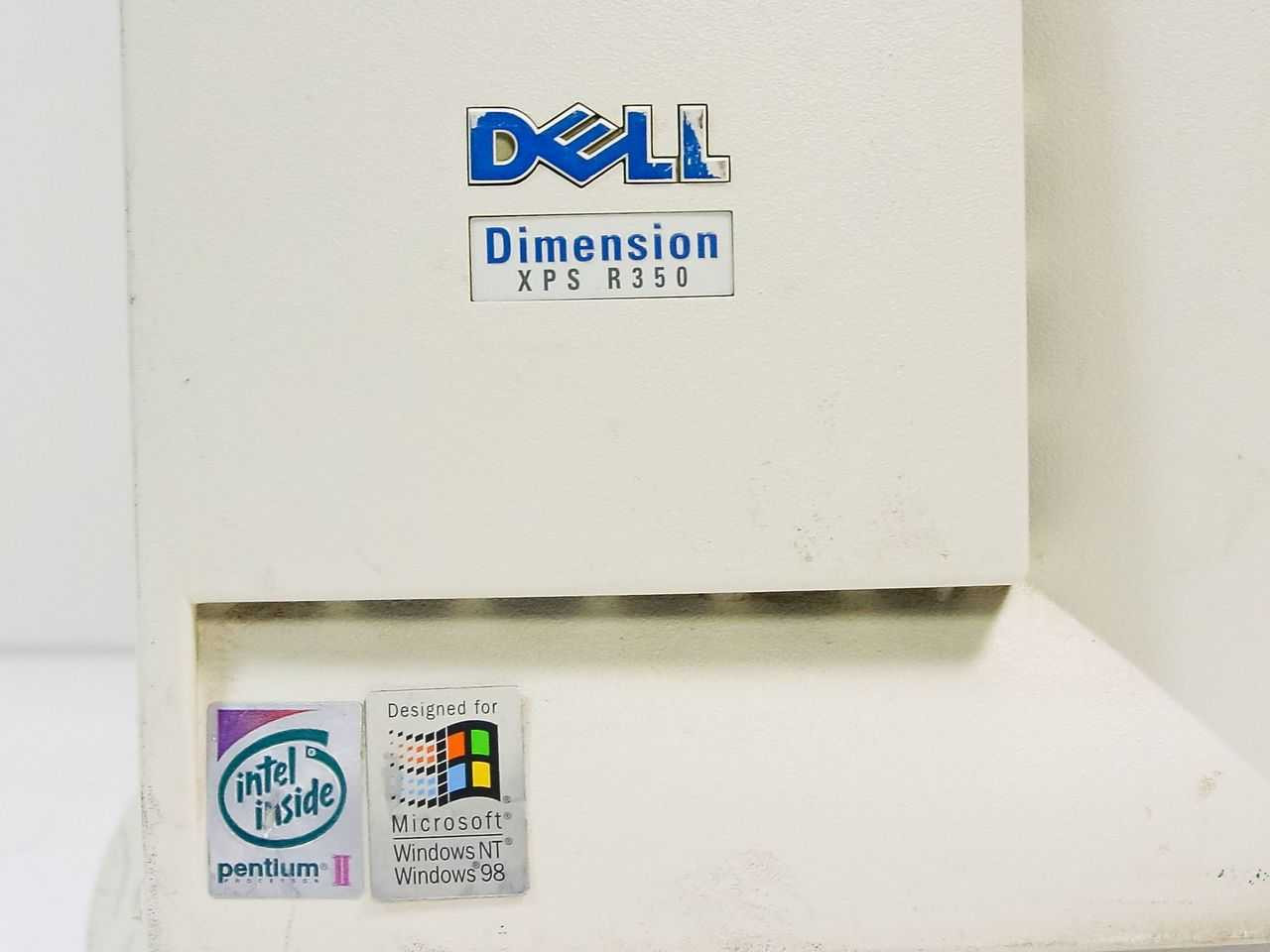 Dell Dimension XPS R350 Pentium II 350 MHz Slot 1, 4.3GB HDD, 256MB RAM ...