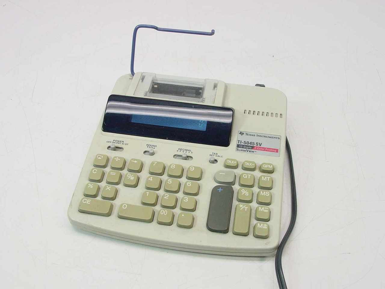 Texas Instruments TI-5045SV Electronic Printing Calculator
