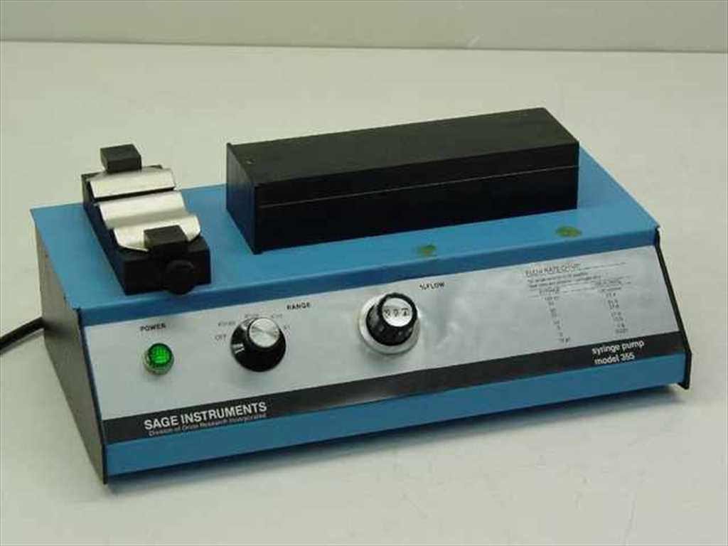 Sage Instruments 355 Syringe Pump