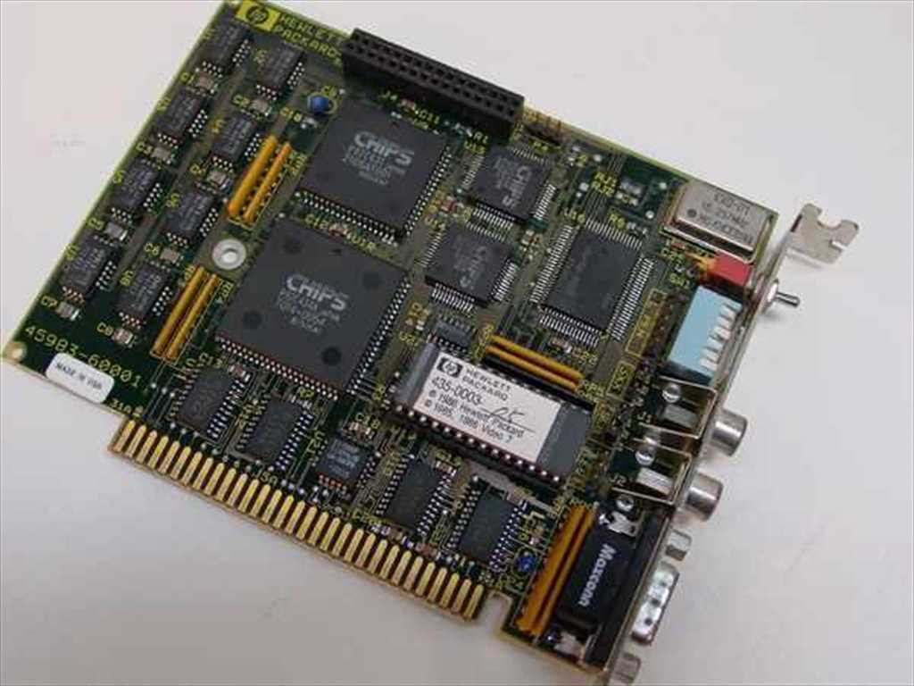 HP 8 Bit EGA Video Card (45983-60001)