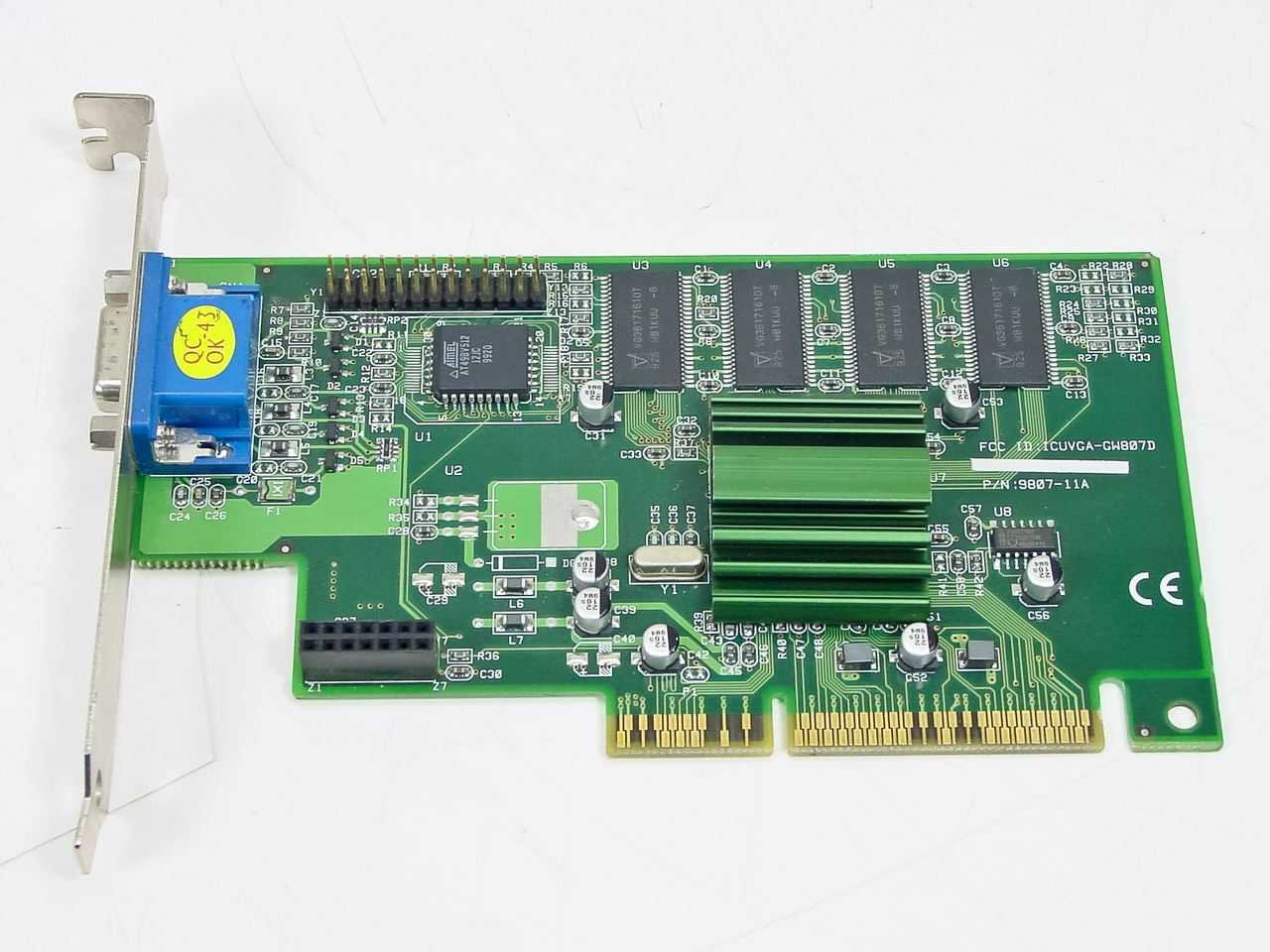 VisionTek AGP Video Card NVIDIA Riva 128ZX (VCD001321)