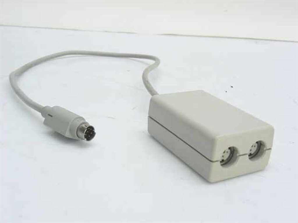 Apple 590-0565-A 8-Pin to Dual 3-Pin Mini Din Localtalk Adapter