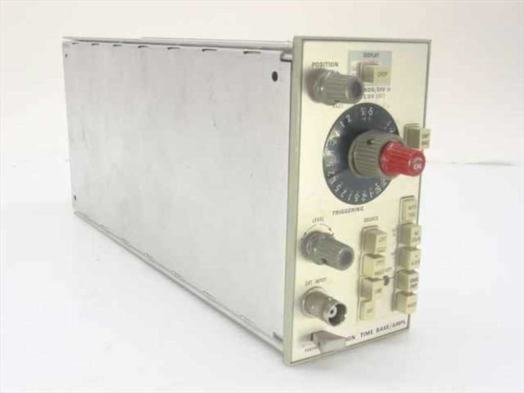 Tektronix 5B10N Time Base/Amplifier Oscilloscope Plug-In