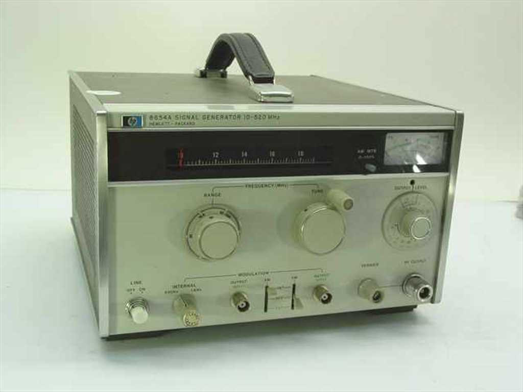 HP 8654A Signal Generator 10-520 MHz