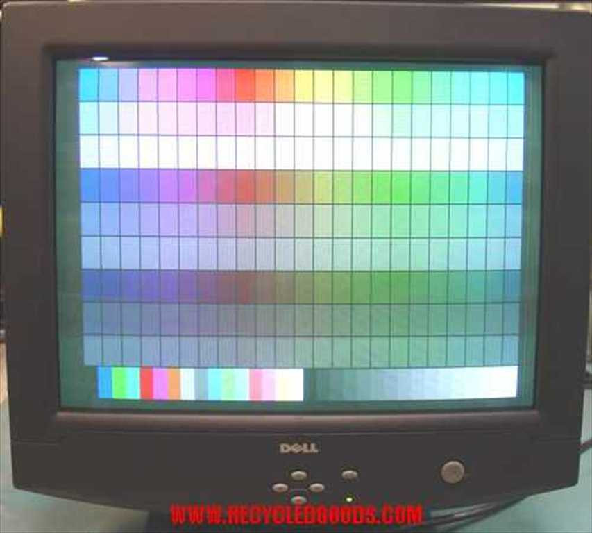 Dell E772P 17" CRT Monitor SVGA - Black
