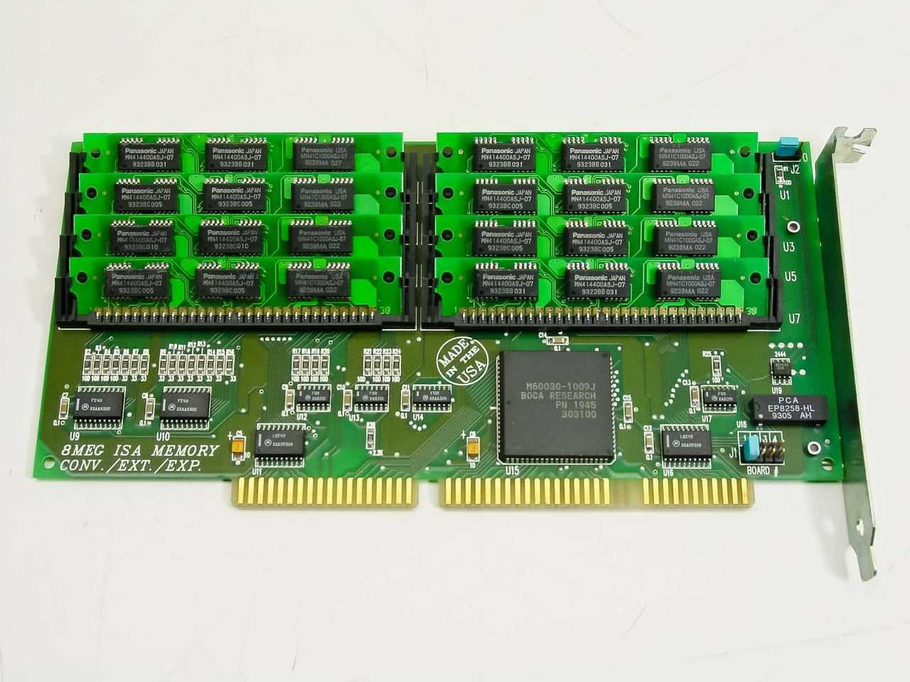 Boca 4374 8MB ISA Memory Expansion card 30 Pin