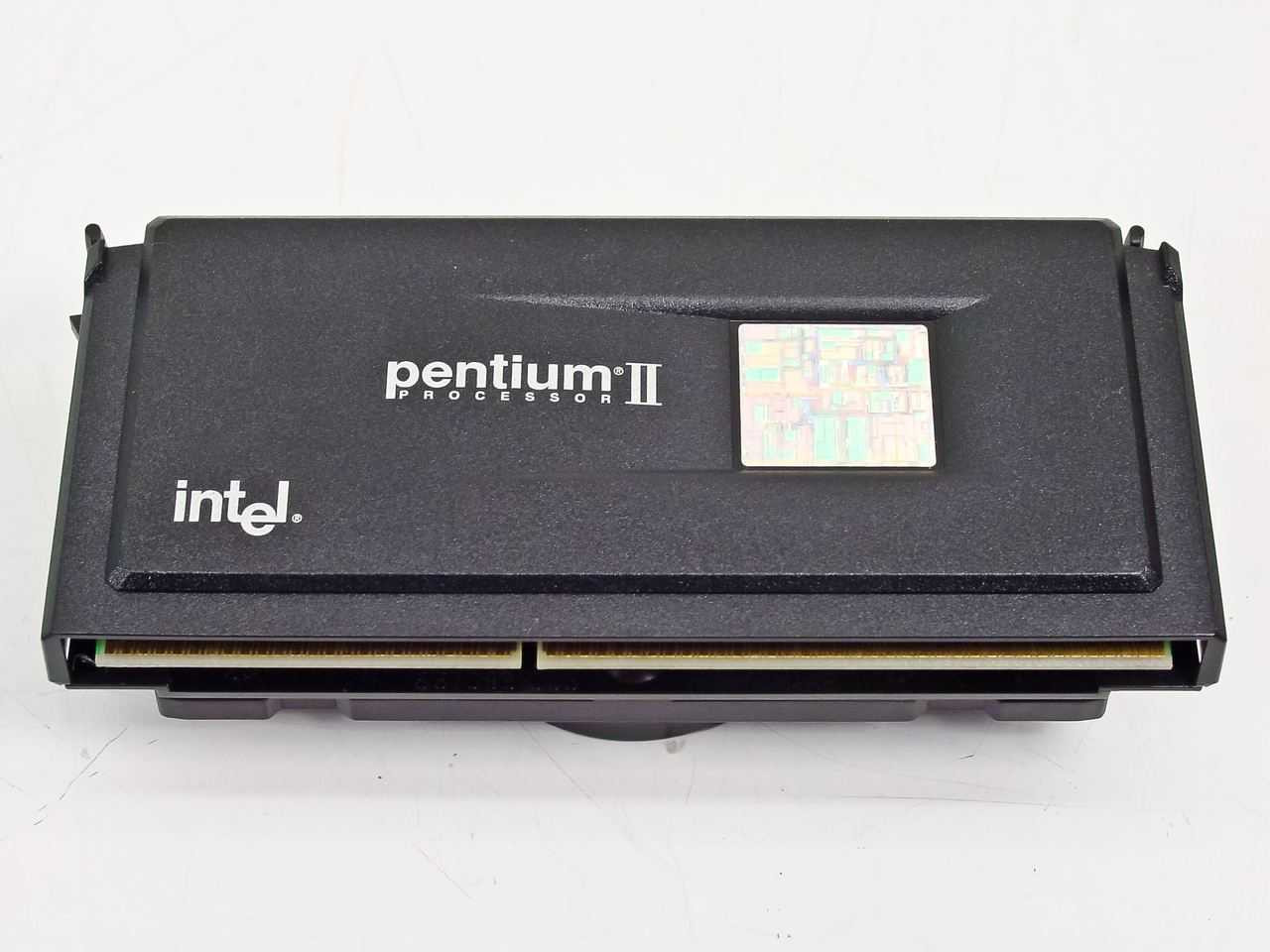 Intel SL2QC 300MHz Pentium II Slot-1 CPU / Processor with Fan-Cooled ...