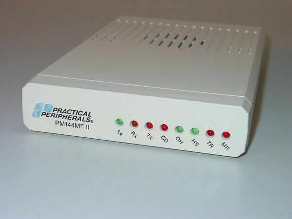 Practical Peripherals PM144MT II 14.4K External Modem