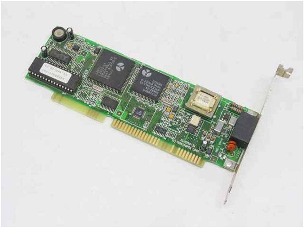 Supra 30-0130-3A 16-Bit ISA Modem Card - SupraExpress 33.6i PnP ...