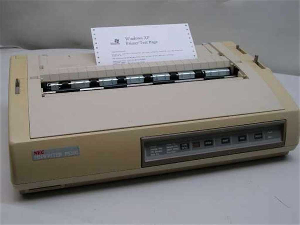 NEC P5300 Dot Matrix Printer Nec Pinwriter - Parallel Port