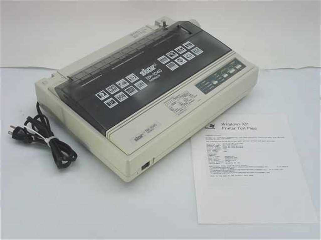 Star NX-1040 Rainbow Color Dot Matrix Printer