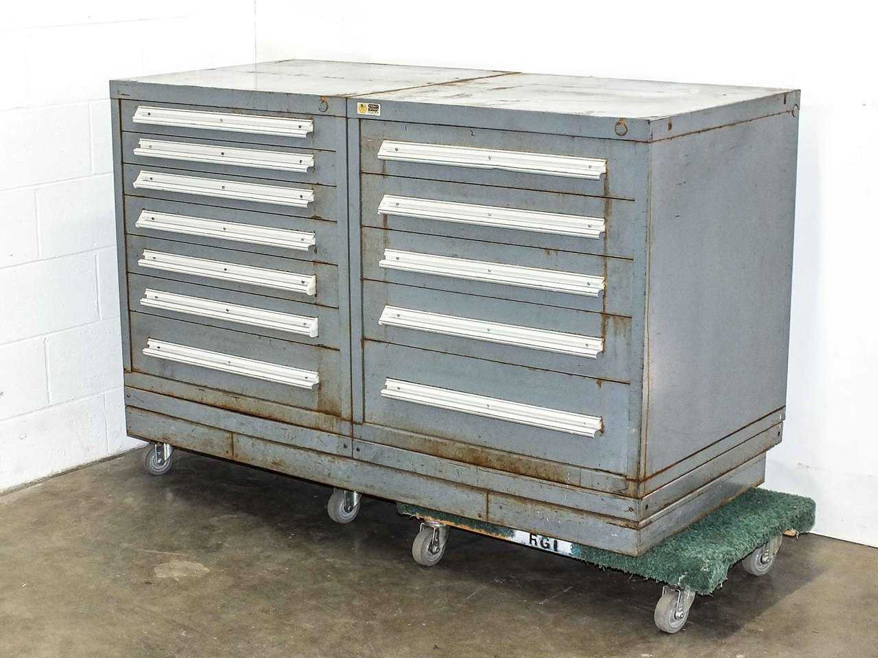 Gabinete Stanley Vidmar Stanley Vidmar 5 Drawer Industrial Storage