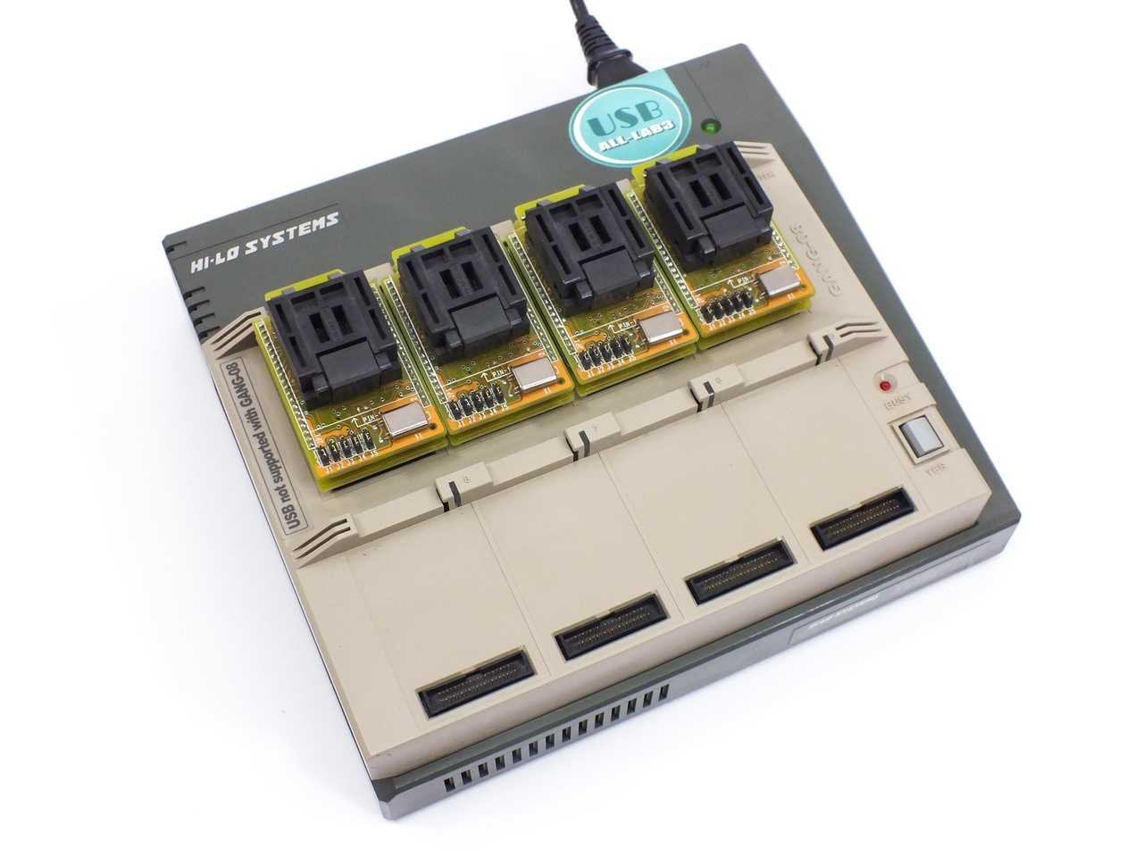 HI-LO Systems ALL-LAB3 USB Station Base Programmer Unit w/ GANG-8 ...