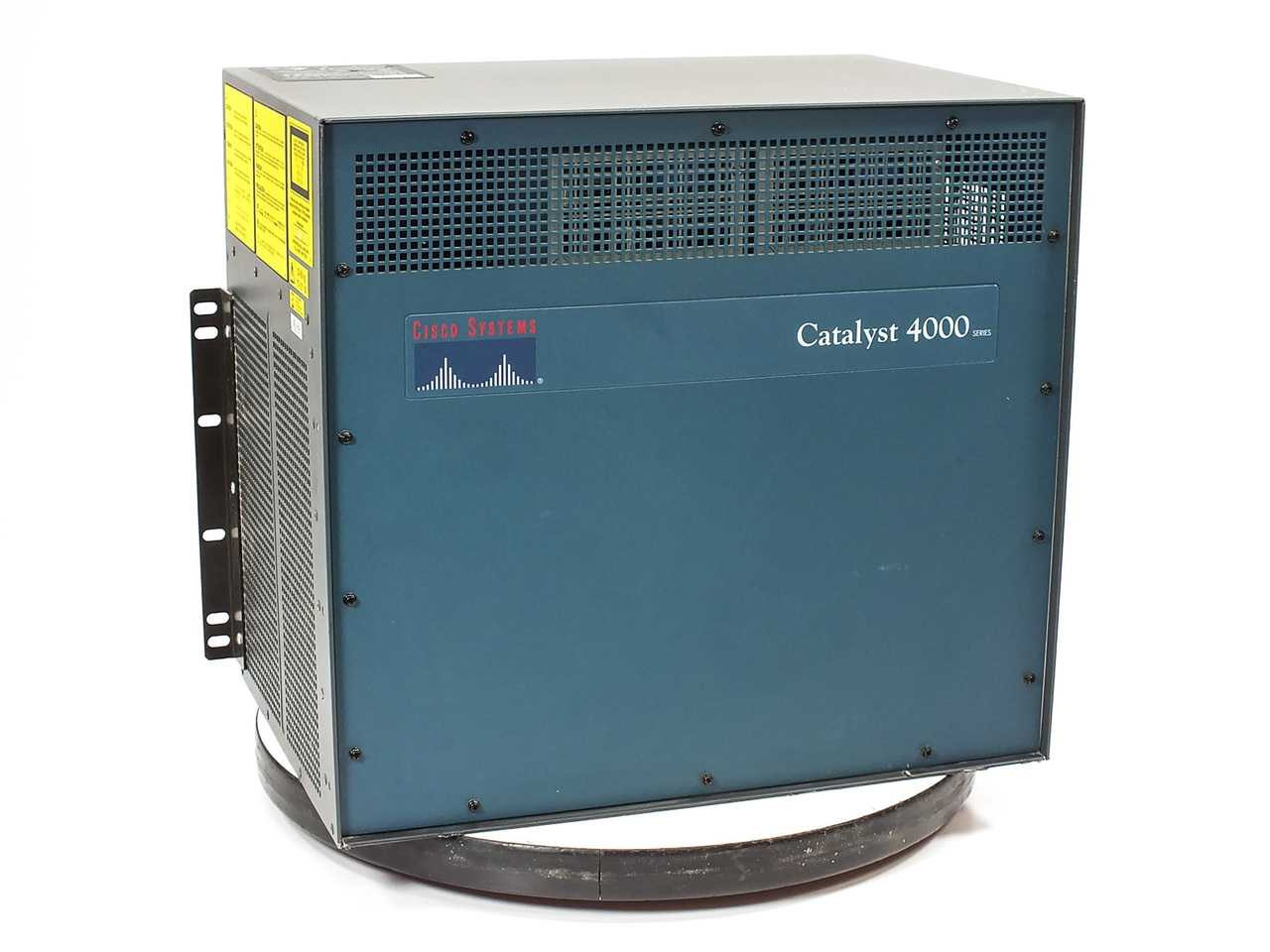 Cisco WS-C4006 Catalyst 4000 /4006 Network Switch Chassis ...