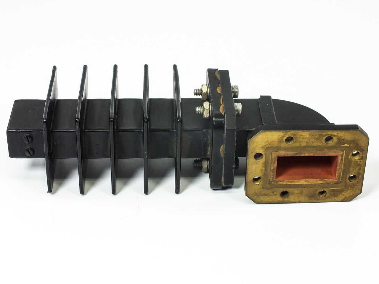 Satcom Microwave Rigid 90° Waveguide C-Band WR-137 with RF Dummy Load