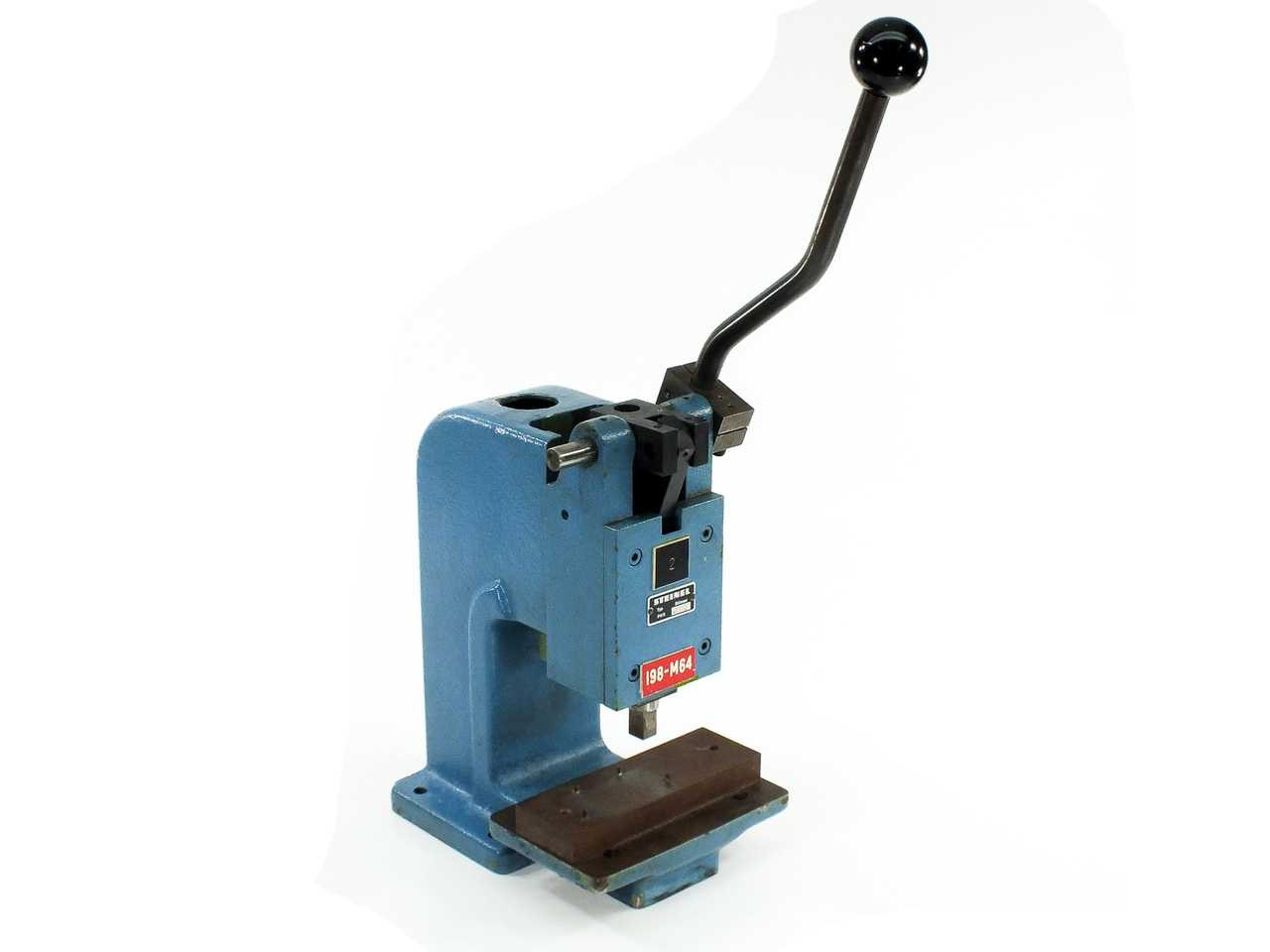 Steinel Typ PHK Metal Benchtop Shop Press with 1" Stroke and 1/2" x 7/ ...