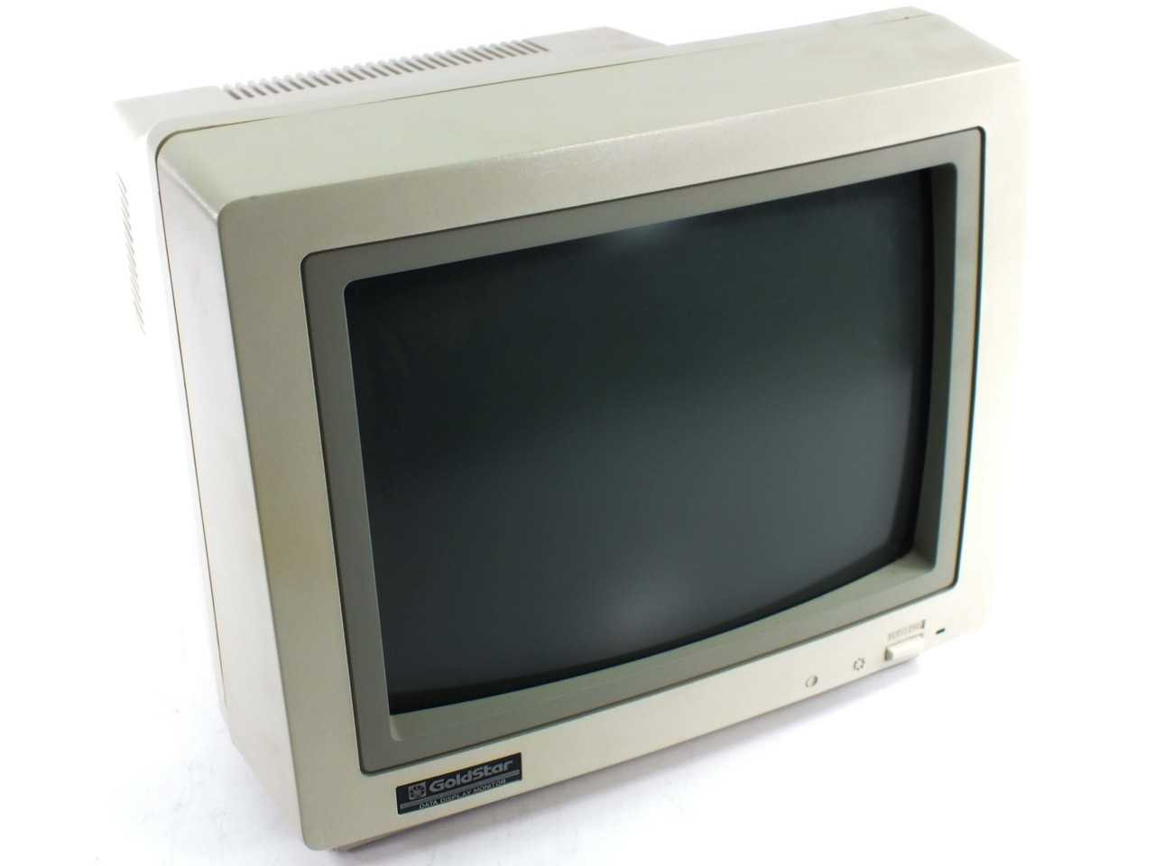 Goldstar MBM 2105G 11 Monochrom Green CRT Monitor With RCA Input goldstar-mbm-2105g-11-monochrom-green-crt-monitor-with-rca-input
