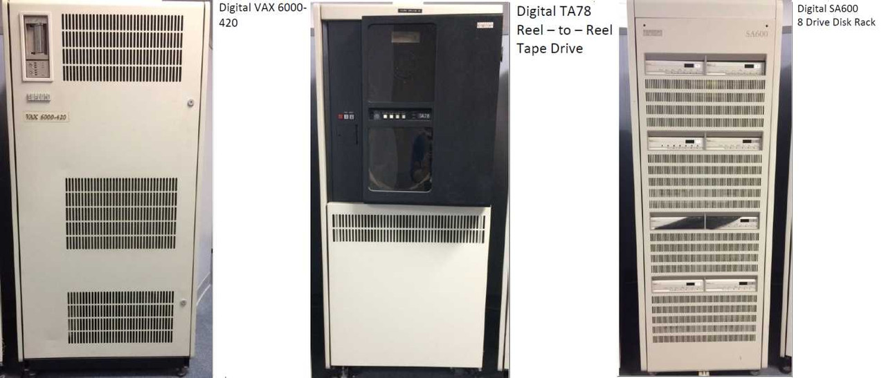 DEC Computer Museum Legacy 1980s Mainframe Computers Peripherals ...