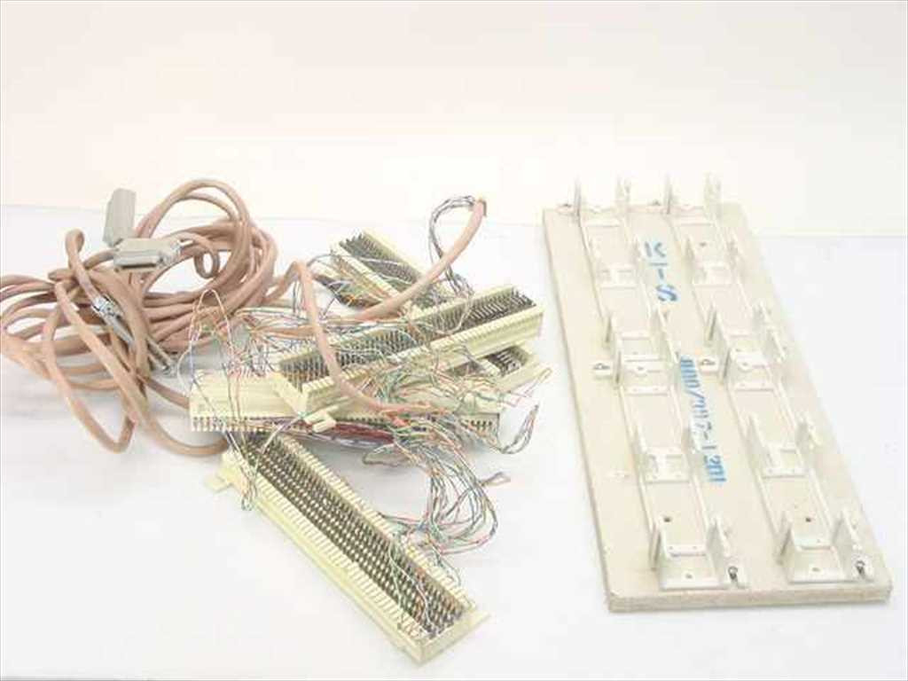 Generic 50-Pair Punch Down Telco Terminal Block w/ Panel R66MI-50