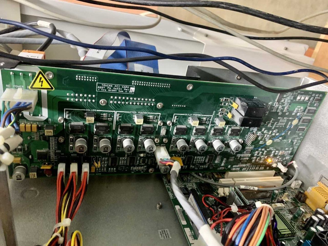 Z Corp 06431 Toucan PCI Card Rev B2 Z Corp 08/2004 for Spectrum Z510 3D ...