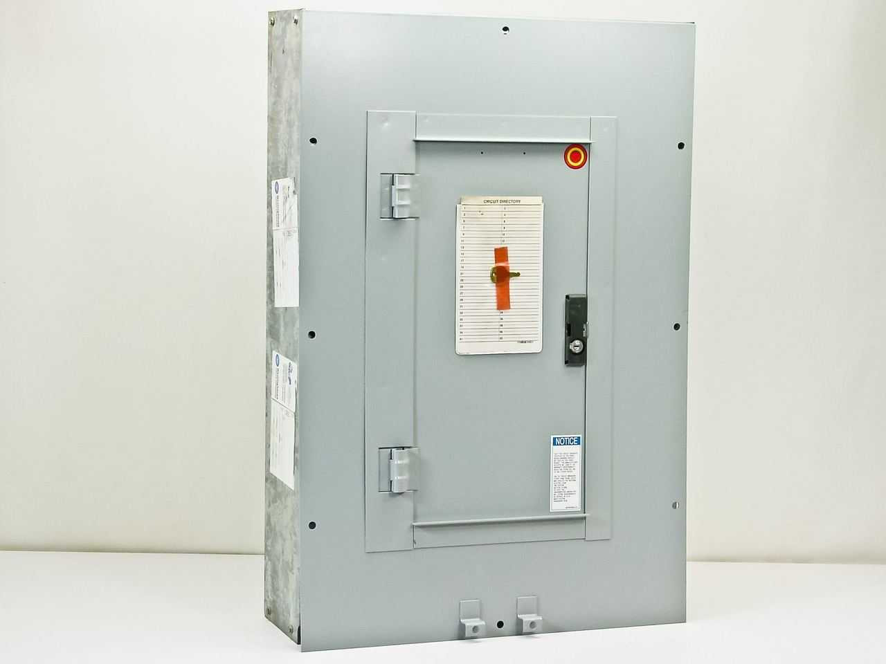 Westinghouse PRL1 Pow-R Line Panel Board in Enclosure with 100 Amp Shunts