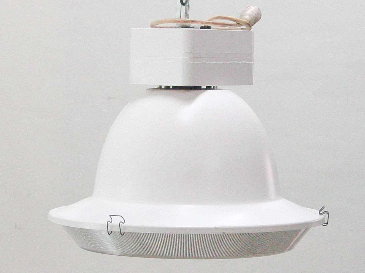 Ruud Lighting 22" Medium Low Bay, 240V Hook, 400W PSMH, Cord & Plug ICM2640