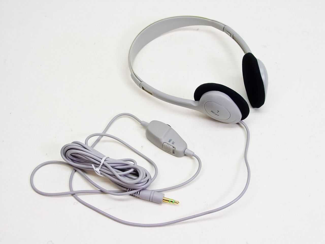 HP 5182-3552 LT-100 3.5mm Computer Headphone Stereo Mono Volume Control ...