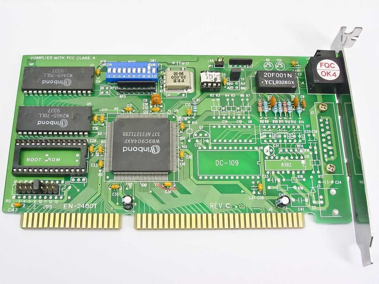 Danpex EN-2400T 16-Bit ISA Network Card