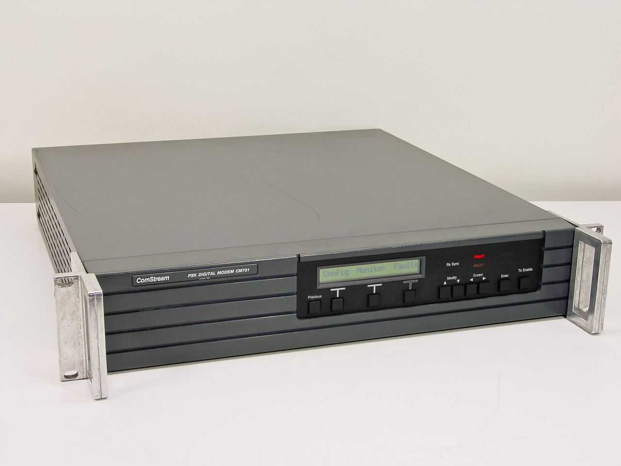 ComStream CM701 PSK Digital Satellite Modem, G.703 Balanced, Doppler Buffer