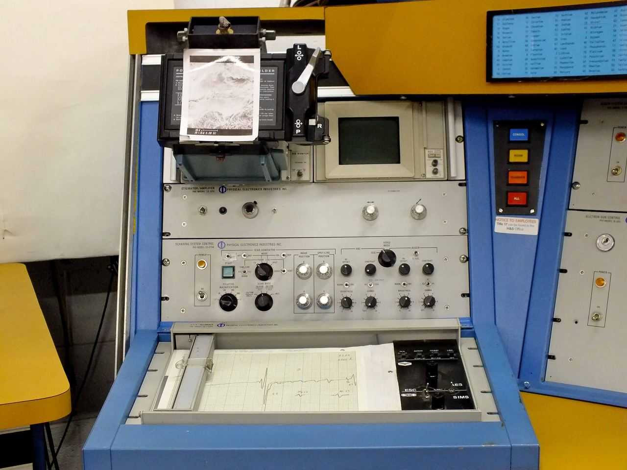 Physical Electronics SuperSAM PHI Scanning Auger Electron Microscope w ...