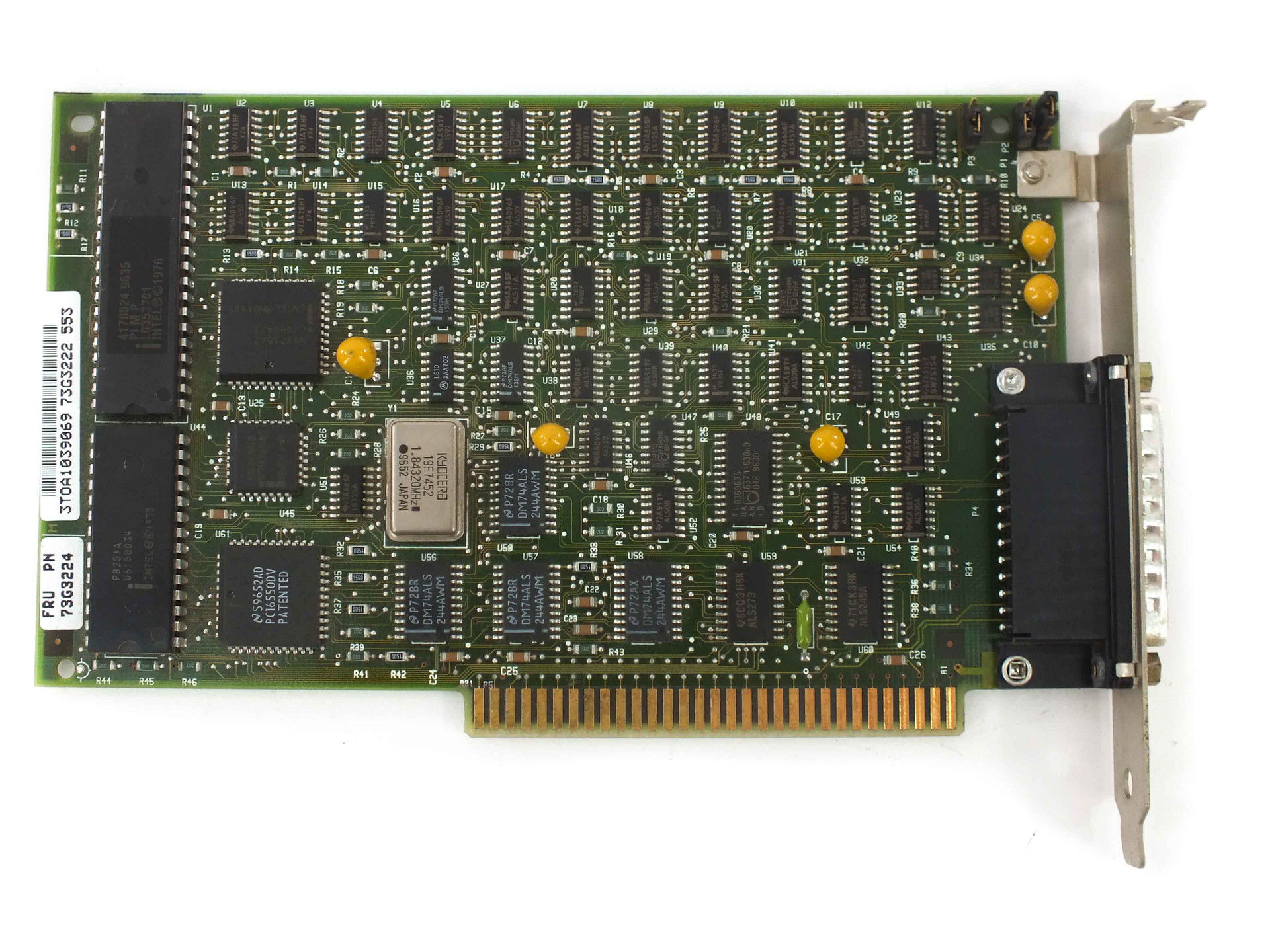 IBM 73G3224 8-Bit ISA SDLC Multiprotocol Adapter - Long VINTAGE Card ...