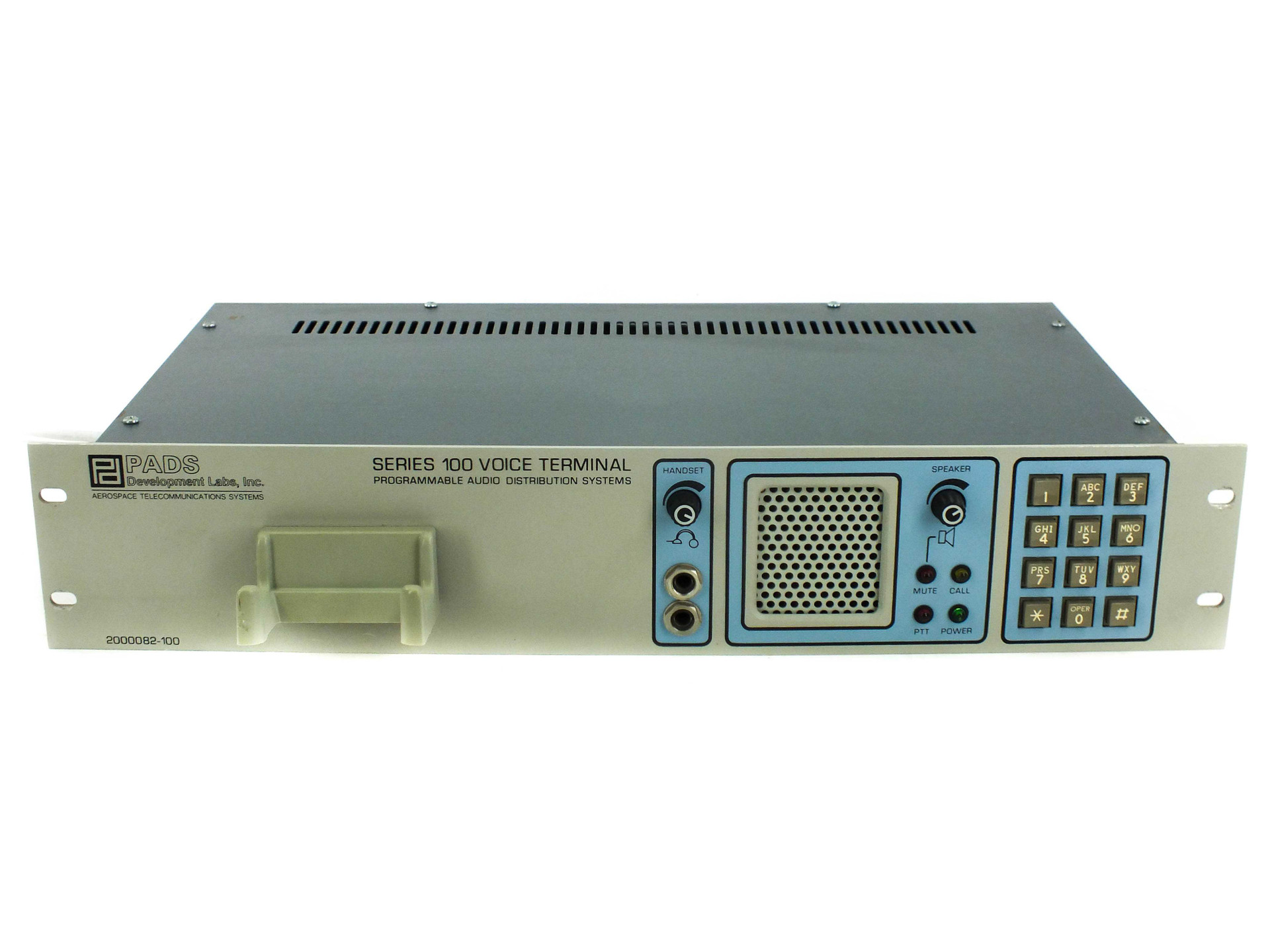 PADS Development Labs 2000082-100 Series 100 Voice Terminal w ...