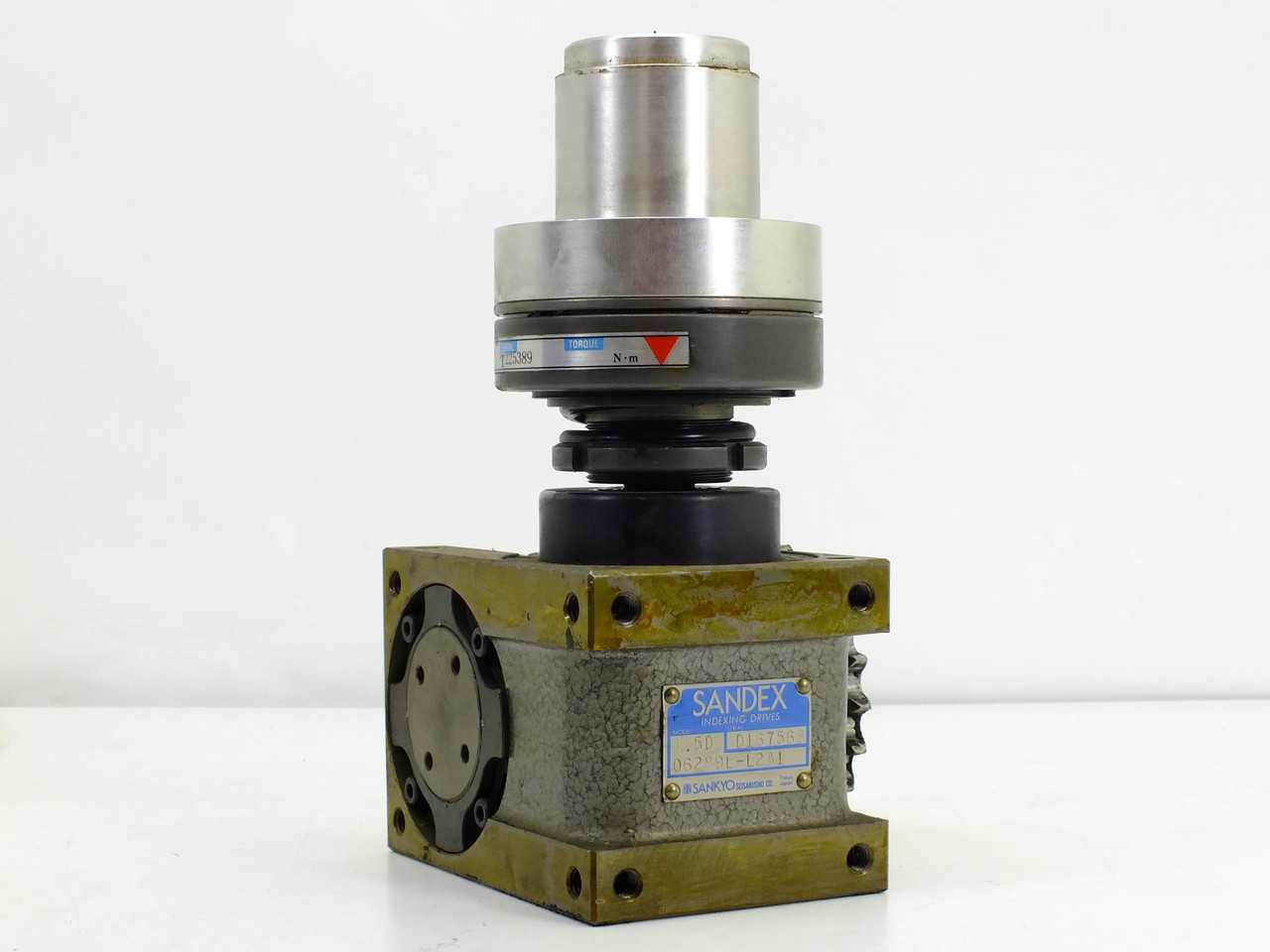 Sandex 4.5D D-Series Indexing Drive with Sankyo 6TR-3C Torque Limiter