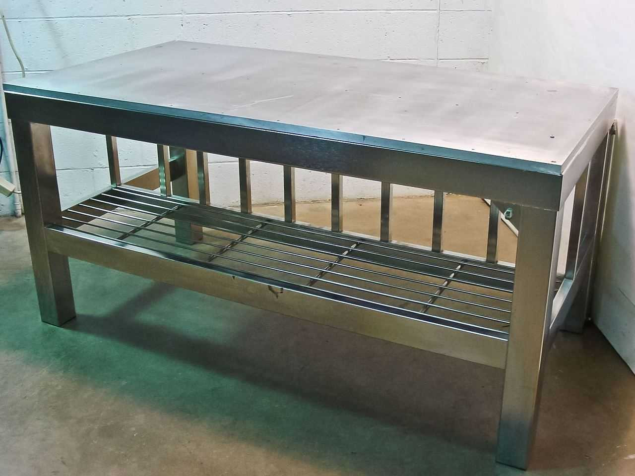 NTA Industries 8113C2 Ultraclean Stainless Steel Clean Room Table