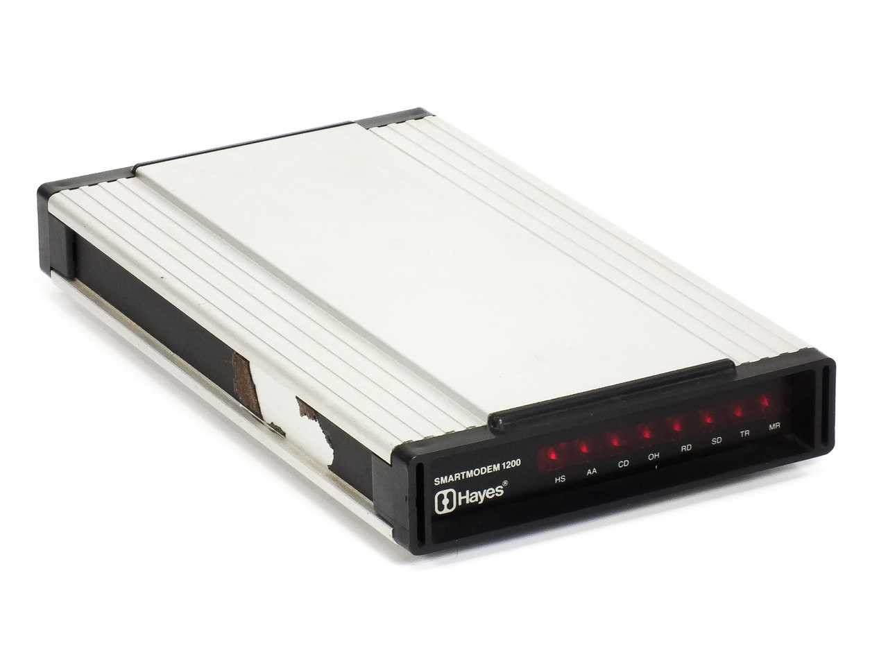 Hayes 1200 External SmartModem 1200 Baud Modem