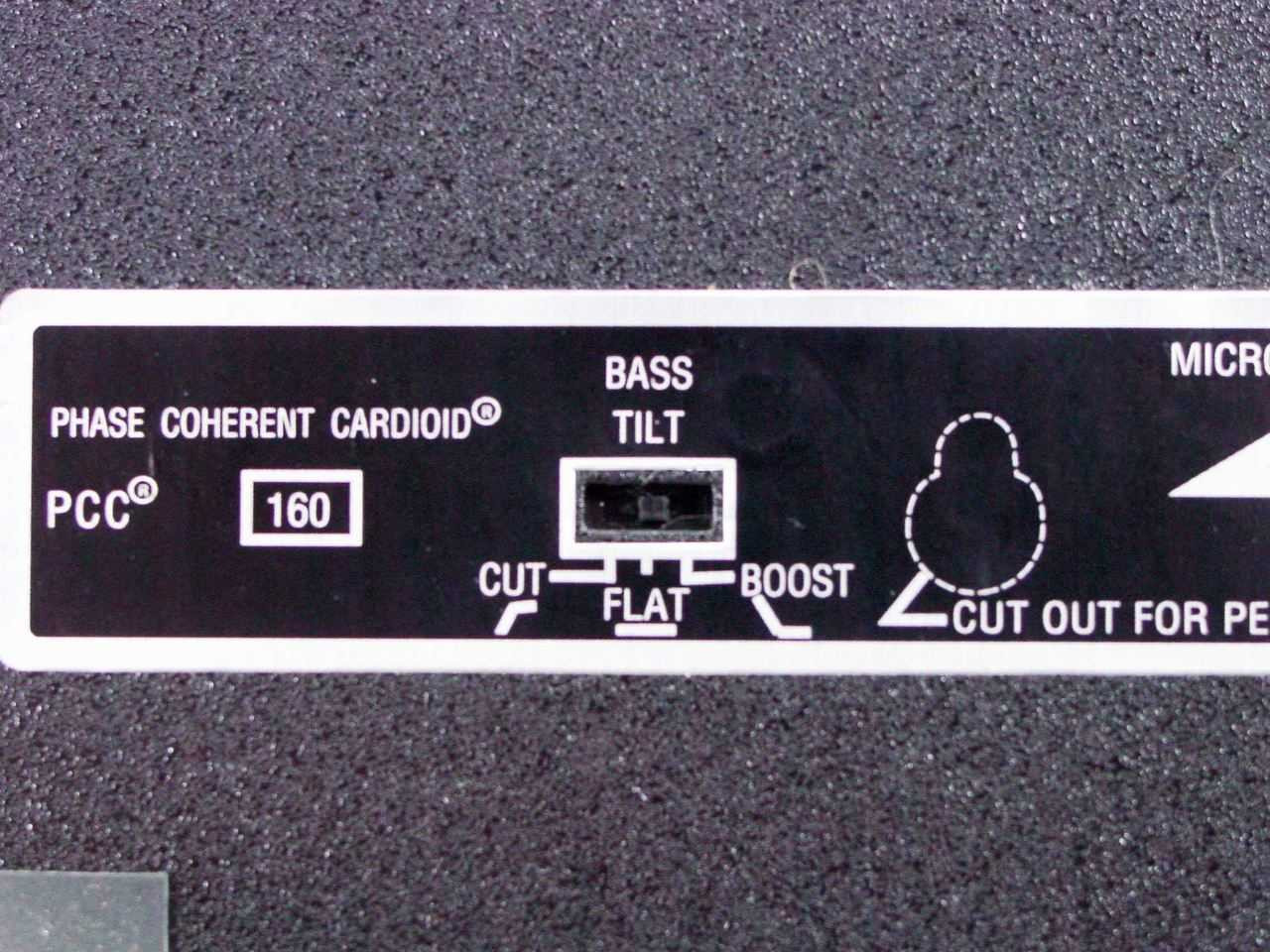 Crown PCC-160 Stage-floor microphone