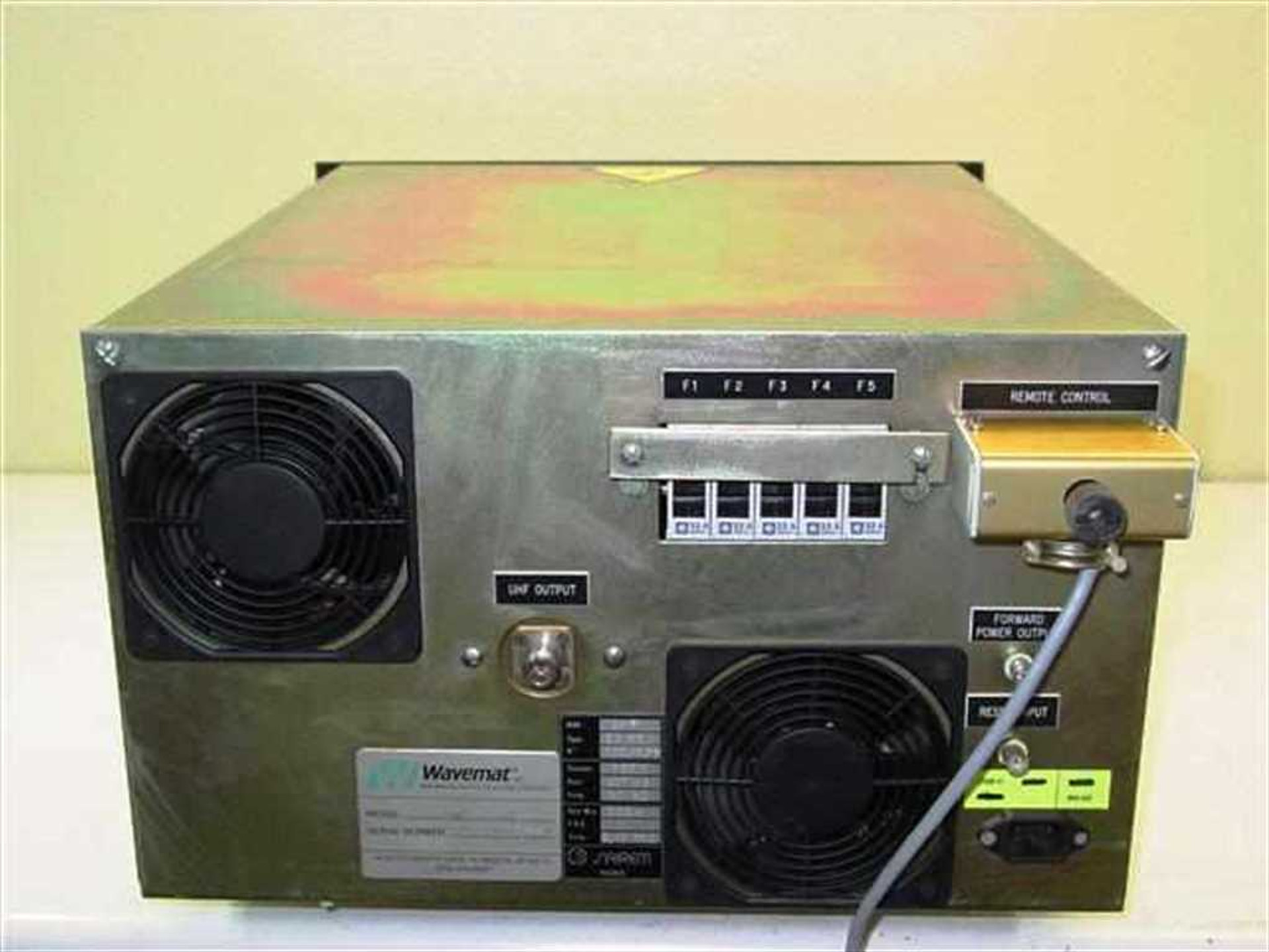 Sairem / Wavemat MWPS 300 Microwave Power Supply