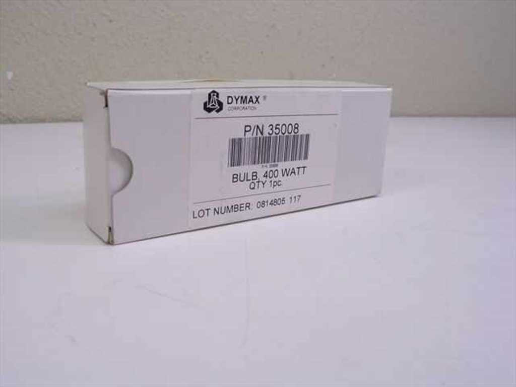 Dymax 35008 400 Watt UV Bulb Metal Halide - Standard