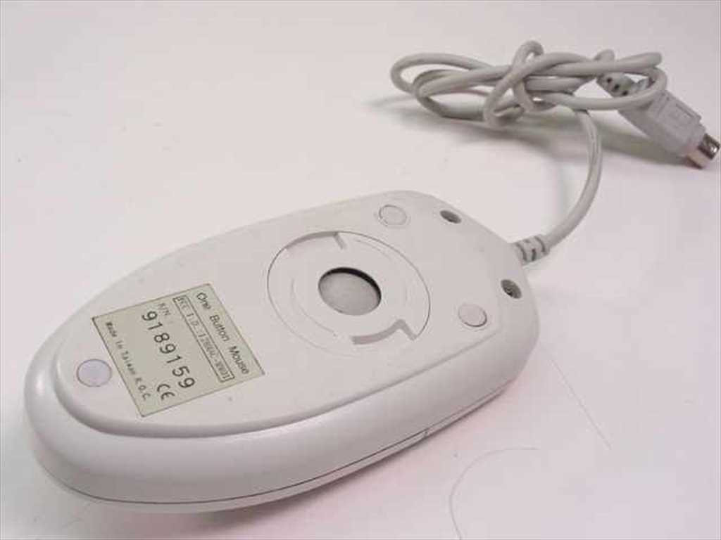 Macally One Button Mouse Apple Compatible Mechanical Mouse