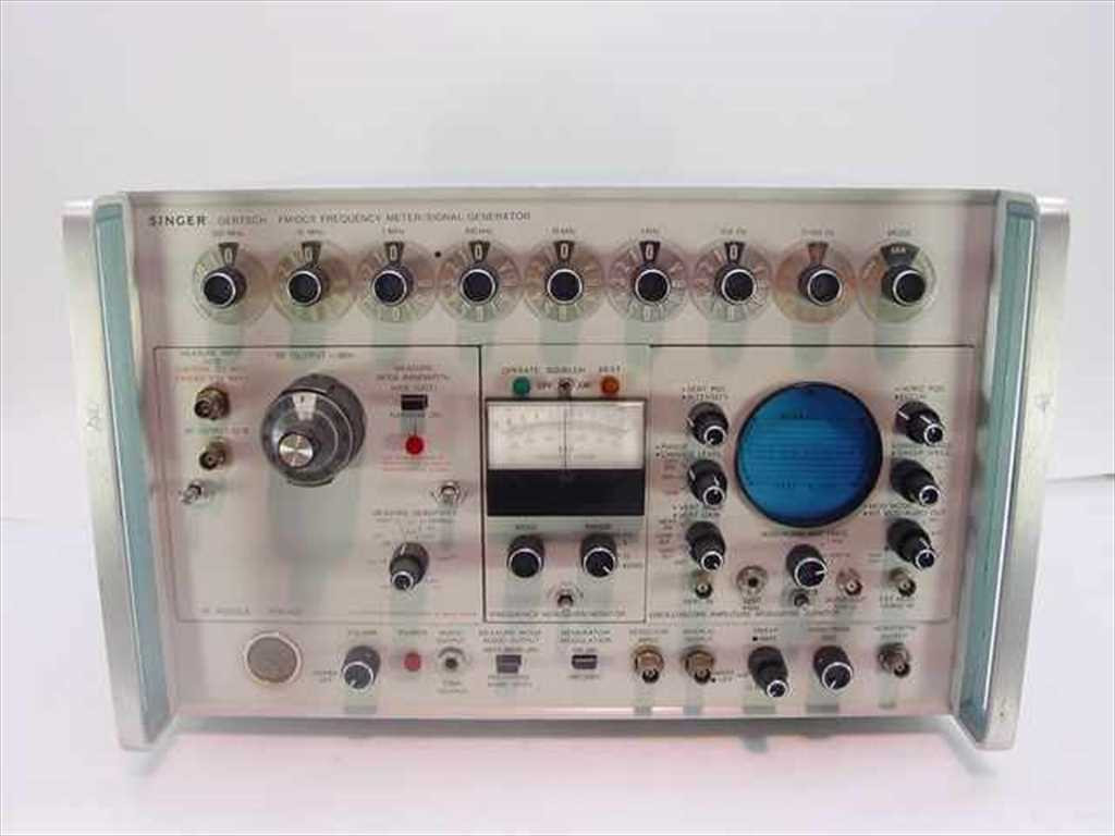 Singer FM10CS Gertsch Frequency Meter/Signal Generator