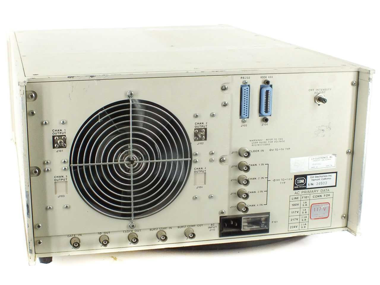 Datron 2000 Programmable Pulse Generator - 200 MHz Clock Rate - 4 Input Channels